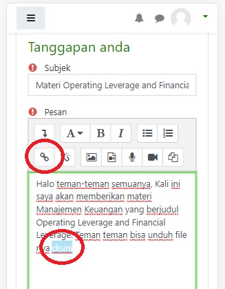 Cara Upload File di Elearning - Blog SantuyNesia